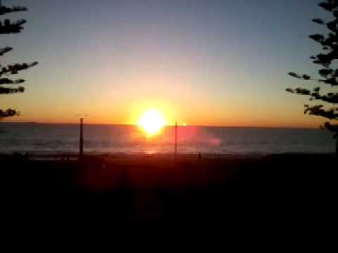 Sunset at Scarborough Beach, Perth, Australia - YouTube