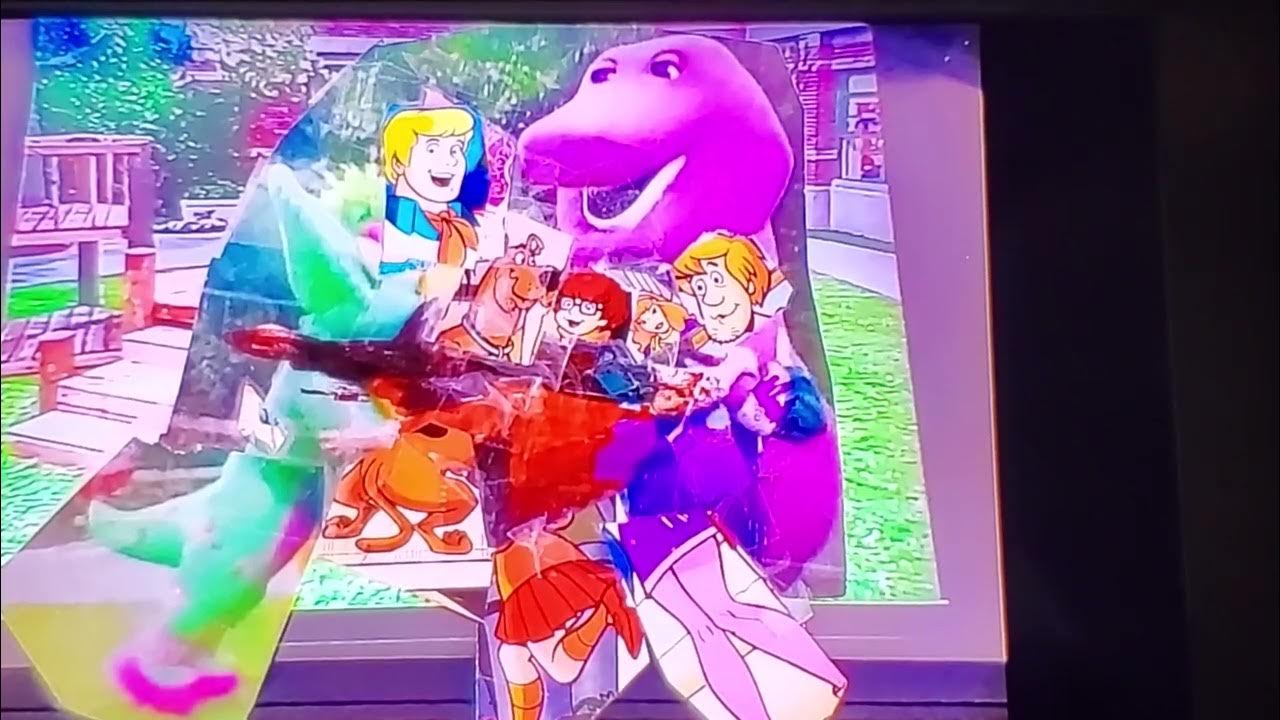 Scooby Doo and Barney too 2024 cute group hug scene - YouTube