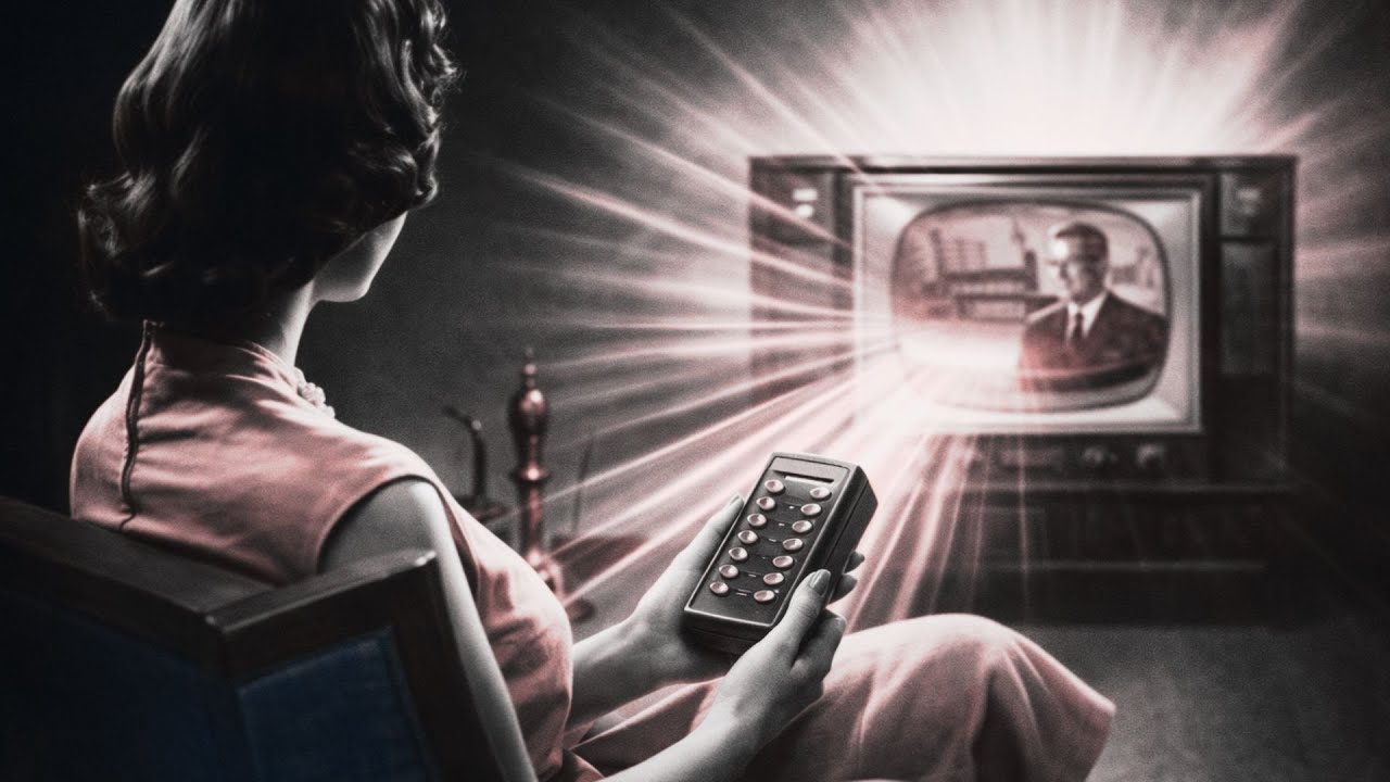 🎞️ This Is What the First TV Remote Control Looked Like… 1961 Video ...