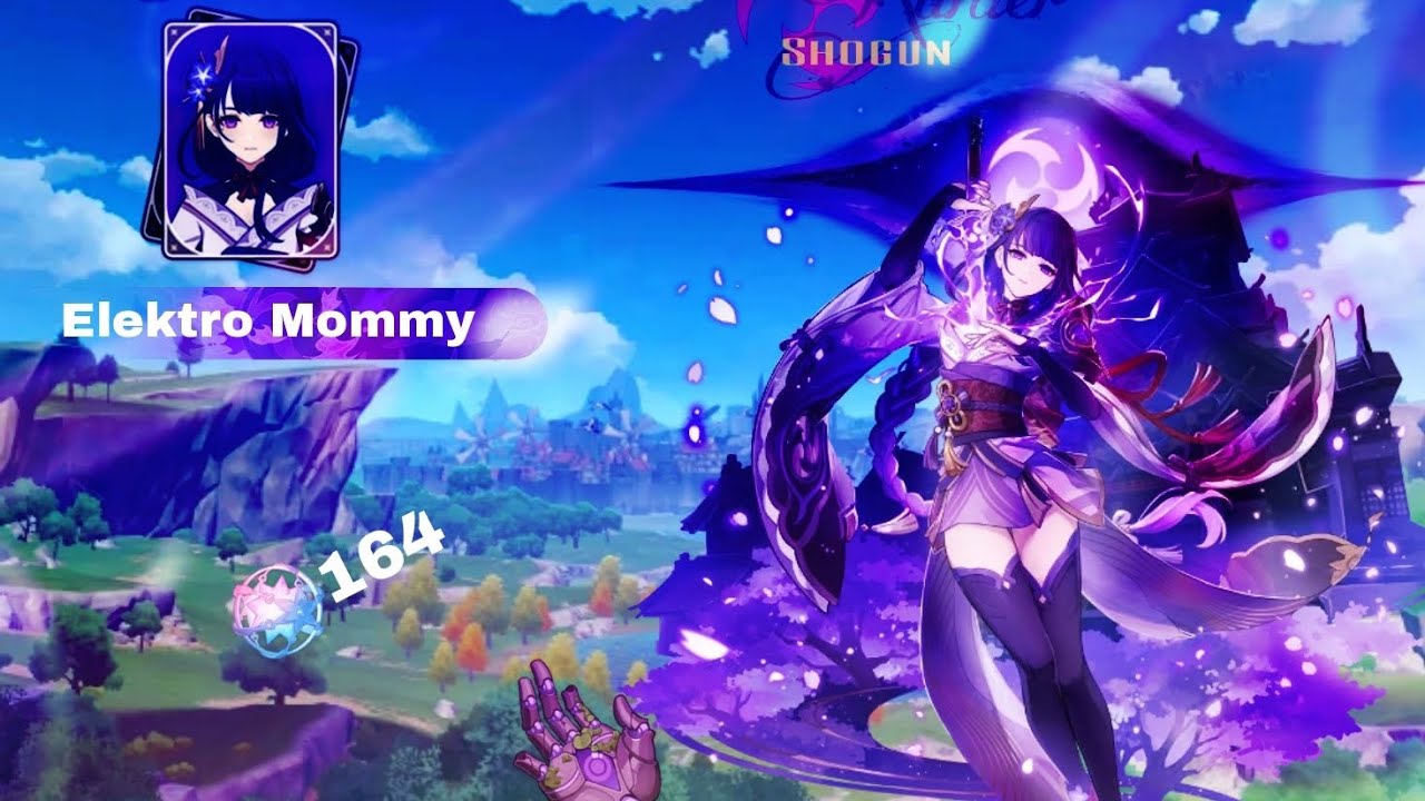 Pullen für Mommy Raiden Shogun 💜 Genshin Impact - YouTube