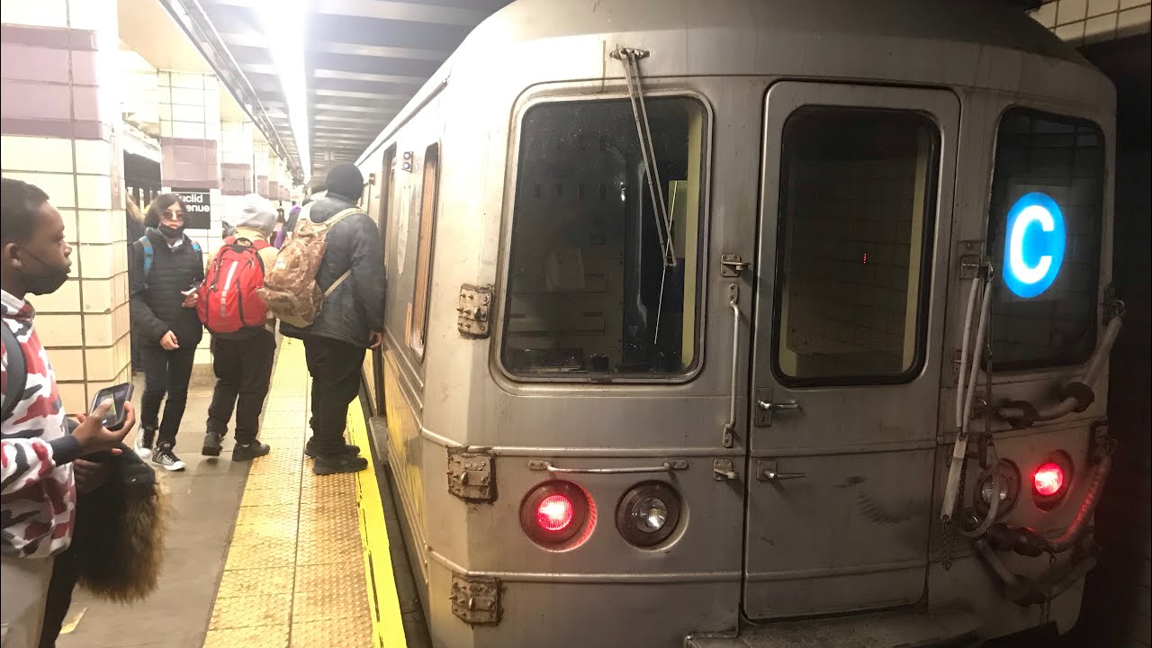 Roblox C via D Line: 11 Car R188 On The (D) Line Arriving And Departing ...