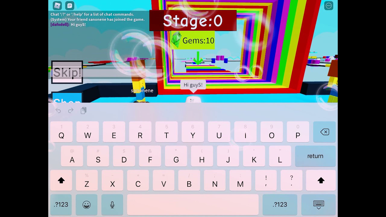 Doing a obby part 1 - YouTube