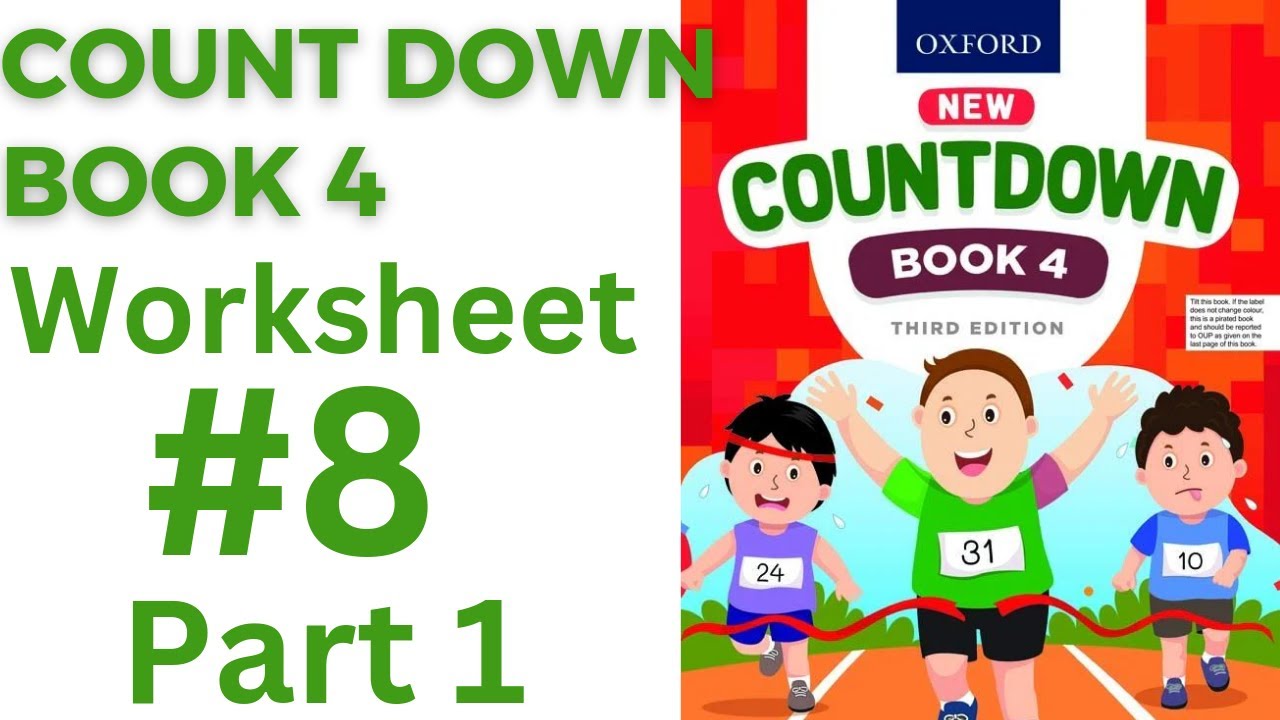 worksheet class 4| Worksheet 8|countdown book 4 Worksheet 8| class 4 ...