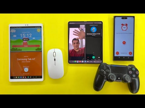 FAKE Incoming Call+FAKE WhatsApp Video Call on Samsung Z Fold3/ Tablet A7+Jostik ps4&Computer Mouse 