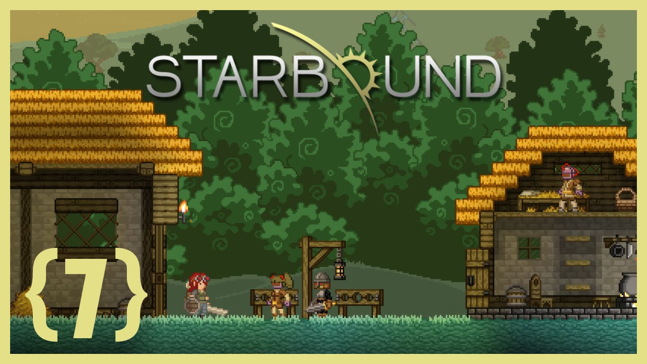 Starbound: Glad Giraffe {7} - Ark, ¿ruinas antiguas? - YouTube