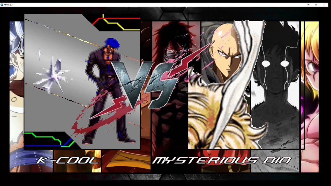 MUGEN FIGHTCLUB| SEASON 1 EPISODE 28| K-COOL VS MYSTERIOUS DIO - YouTube