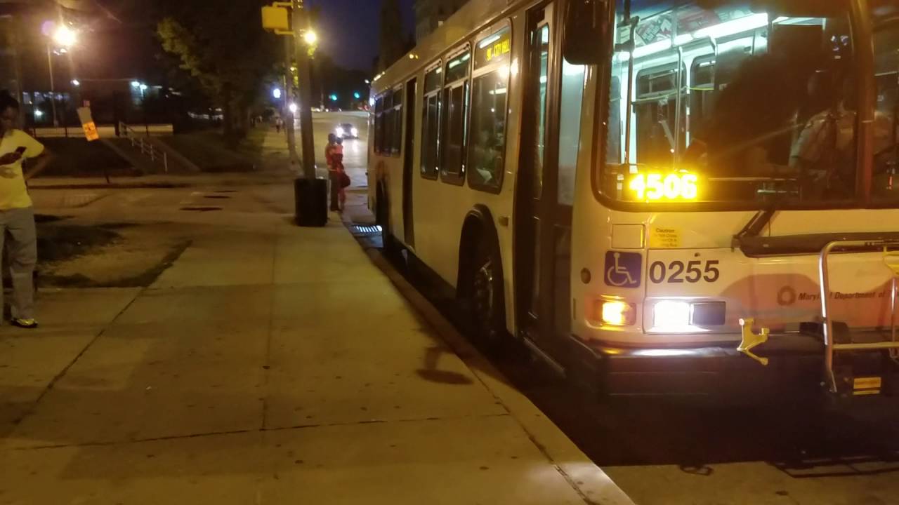 MTA MARYLAND:Route 91@Eutaw&Preston Streets - YouTube