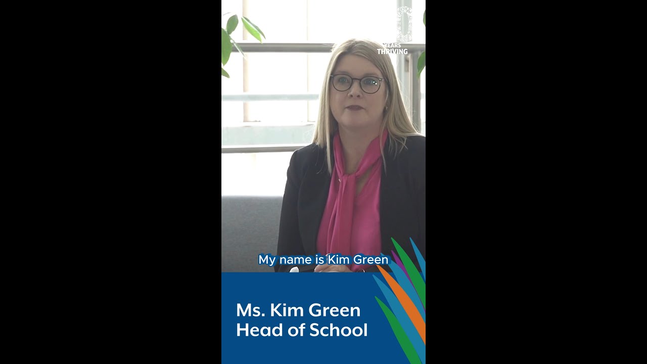 30th Reflections Interview: Ms Kim Green - Head of School - YouTube
