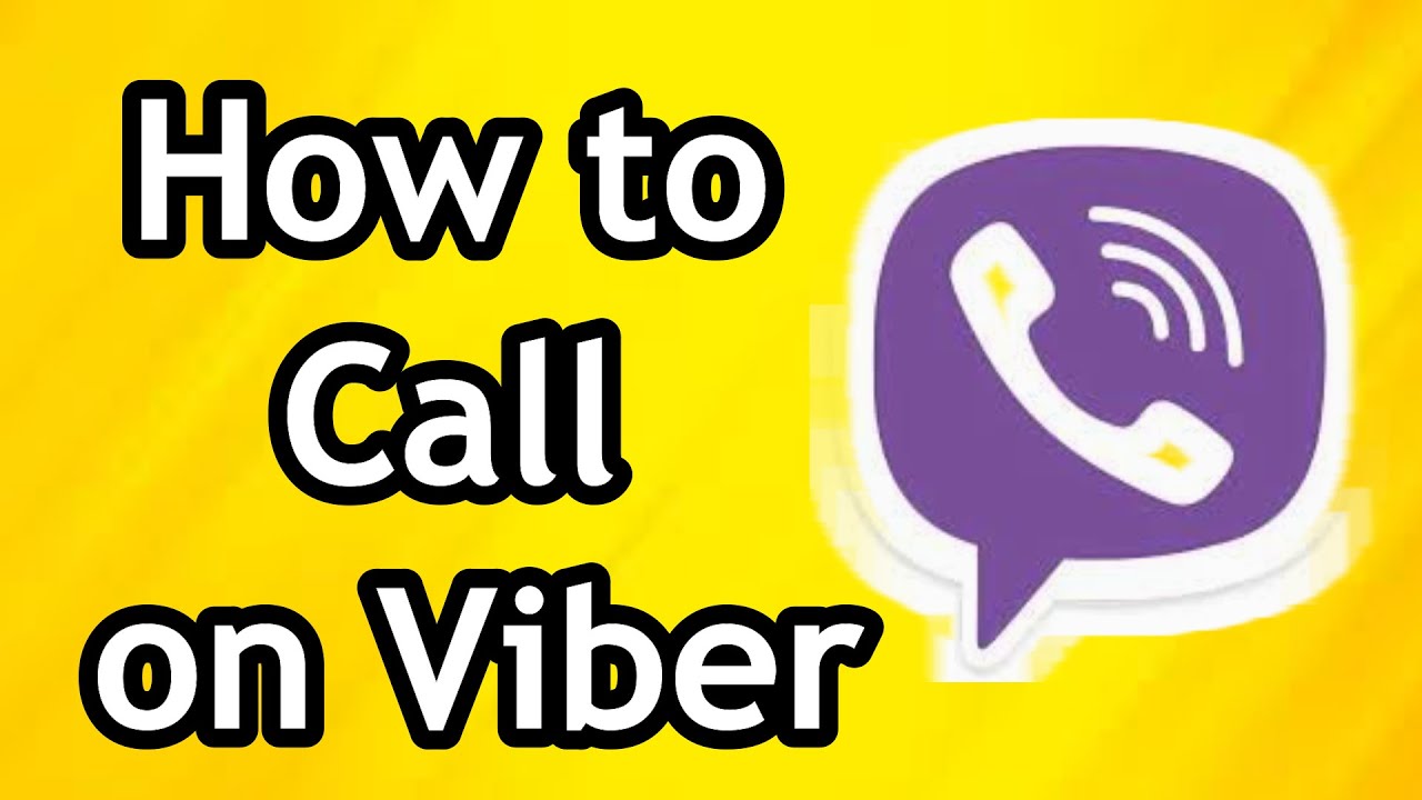 How to Call on Viber - Full Tutorial - YouTube