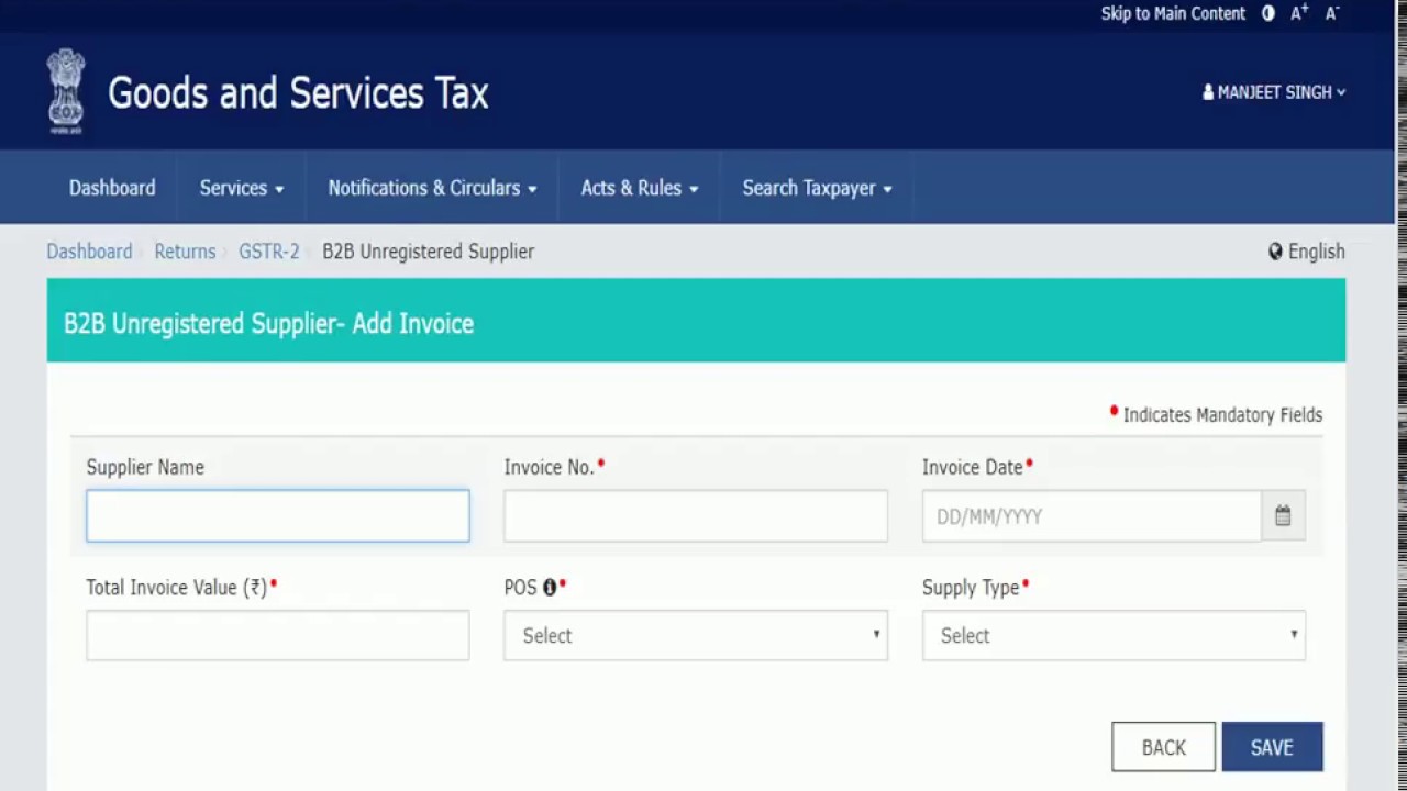 HOW TO FILE GSTR2 - YouTube
