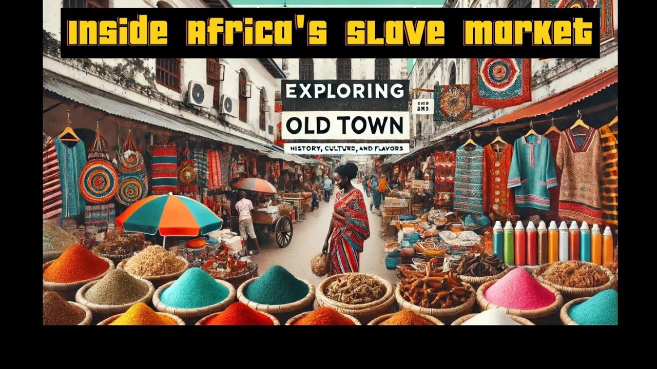 Historical Old Town Slave Market In Mombasa, Kenya #TravelVlog # ...