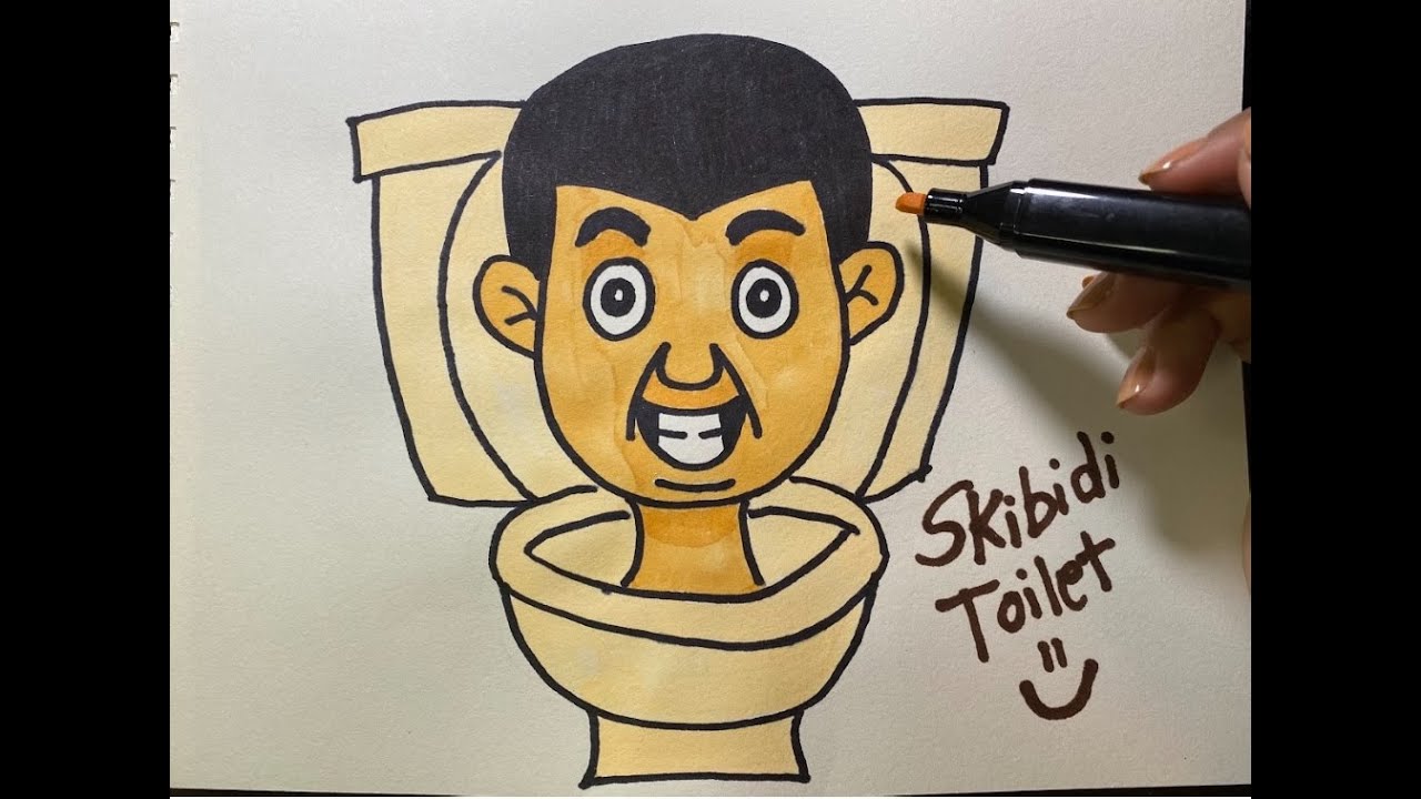 How To Draw Skibidi Toilet | Learn To Draw Skibidi Toilet | Skibidi ...