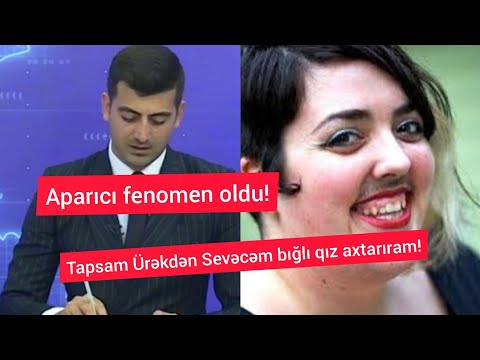 Tapsam ürəkdən sevəcəm bığlı qız axtarıram🤣🤣Aparıcı fenomen oldu!
