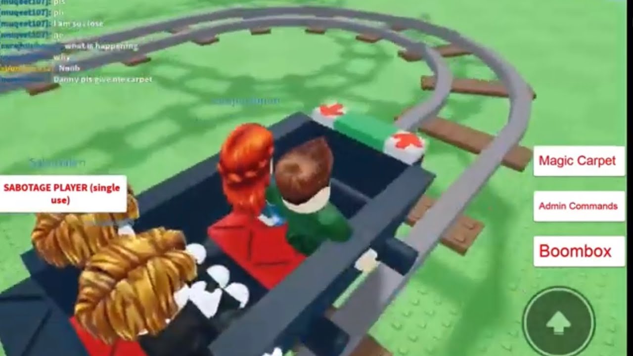 Roblox roller coaster - YouTube