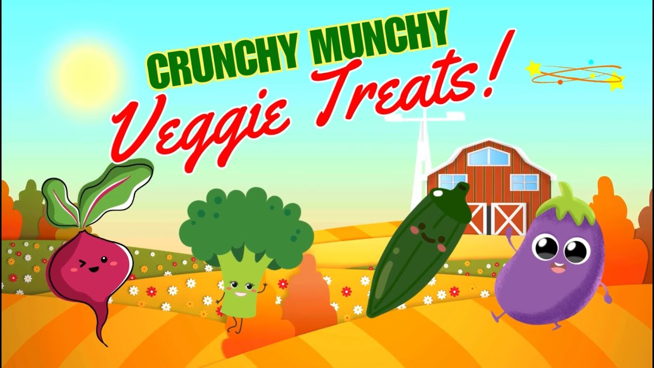 Crunchy Munchy Veggie Treats! - YouTube
