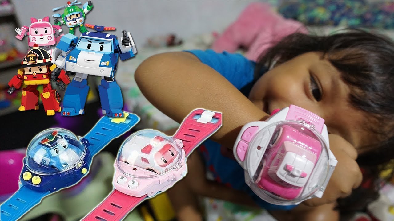 Mainan Robot Poli Robocar Dengan Remote Control Unik Bisa Jalan Robot ...