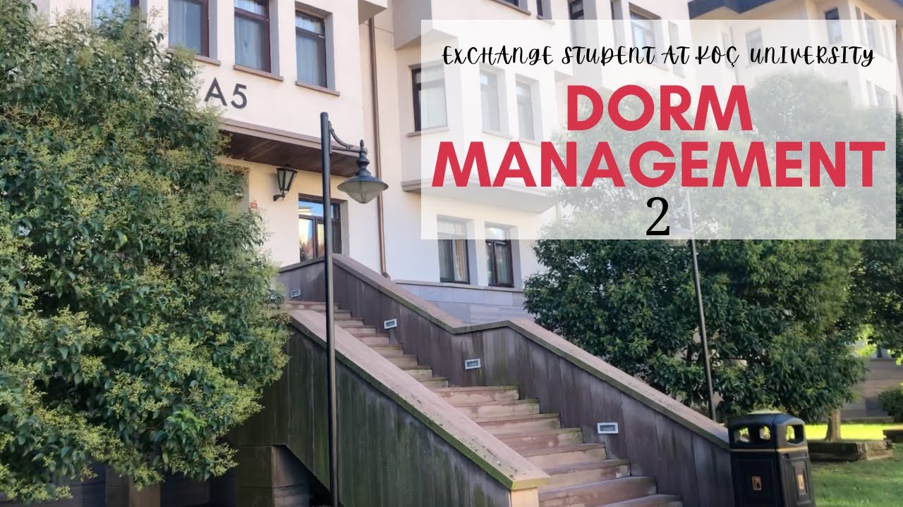 DORMITORY CHECK-IN - Exchange Student at Koç University - YouTube