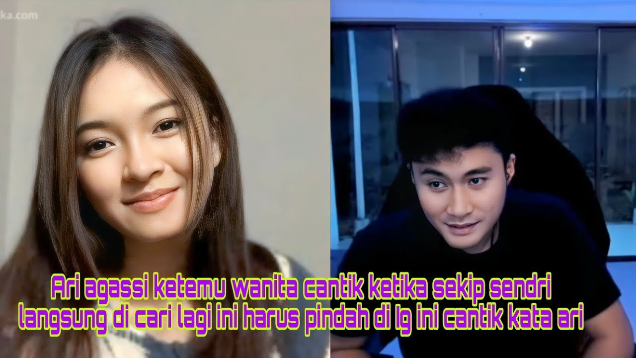 Ari agassi ketemu wanita cantik ketika sekip sendri langsung di cari ...