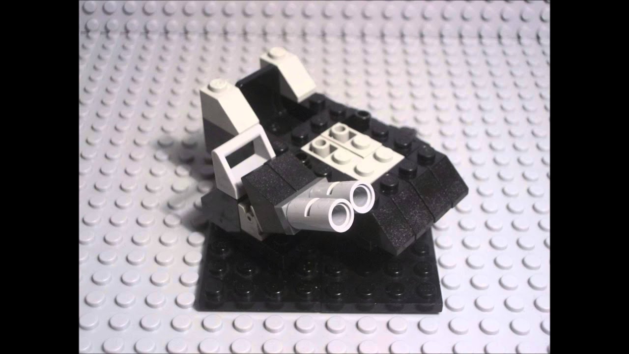How to build a Lego Turret 4 *w/ Grenade Launcher* - YouTube