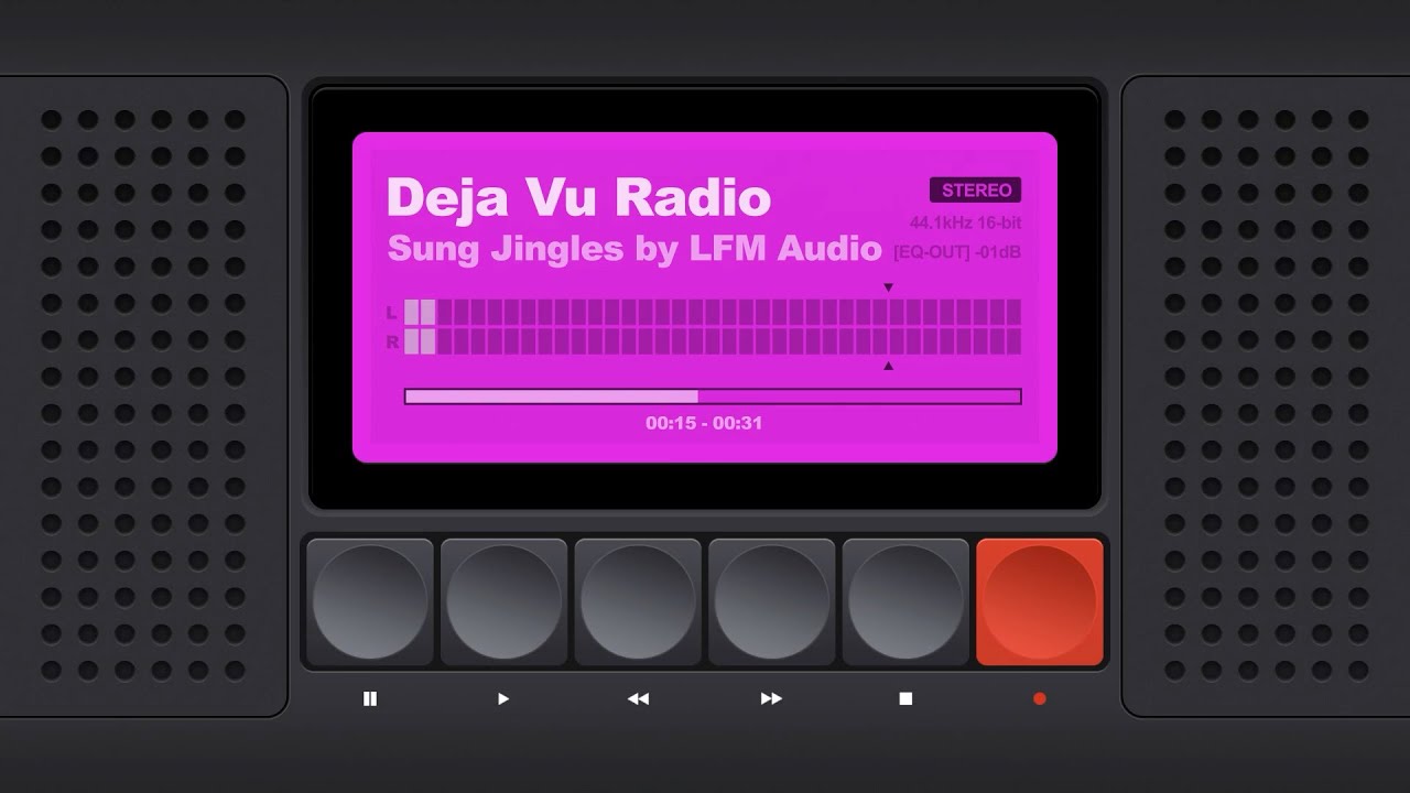Deja Vu Radio - Sung Jingles - by LFM Audio - YouTube