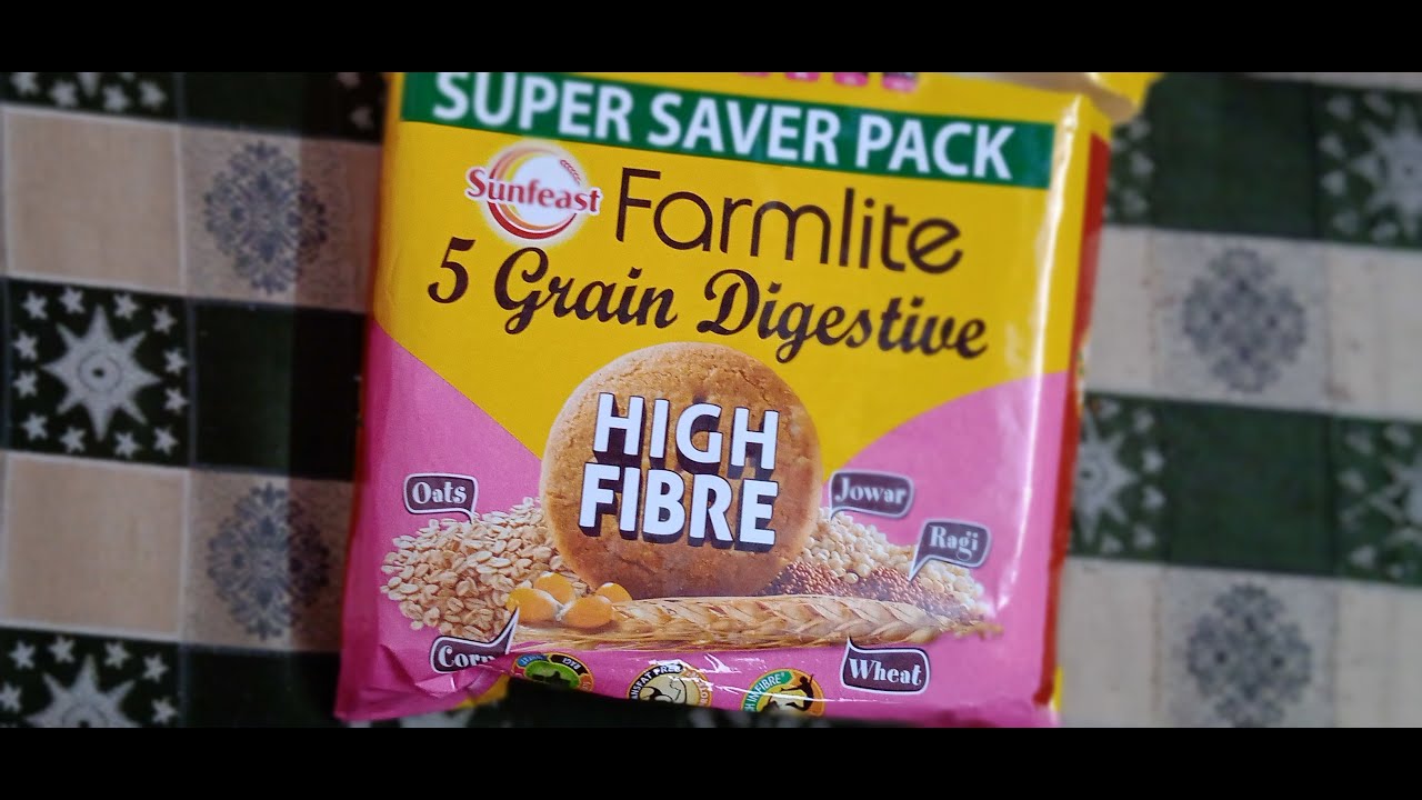 sunfeast multi grain biscuit review - YouTube