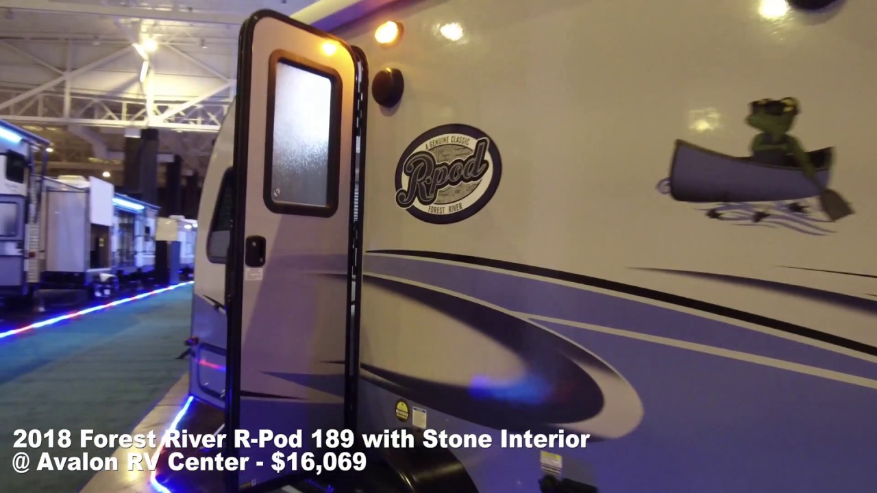 2018 Forest River R pod 189 with Stone Interior Walk Through Video ...