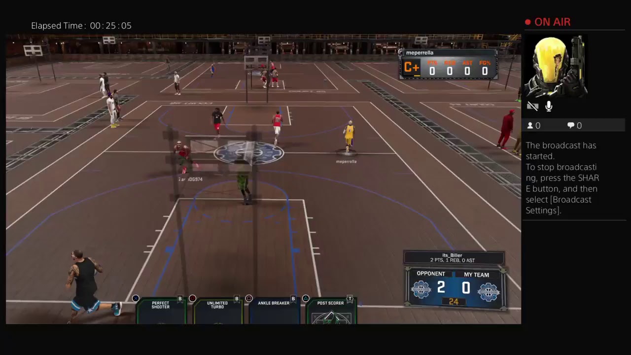 Nba2k17 mypark all star 3 x2 rep grind road to 100 subs - YouTube