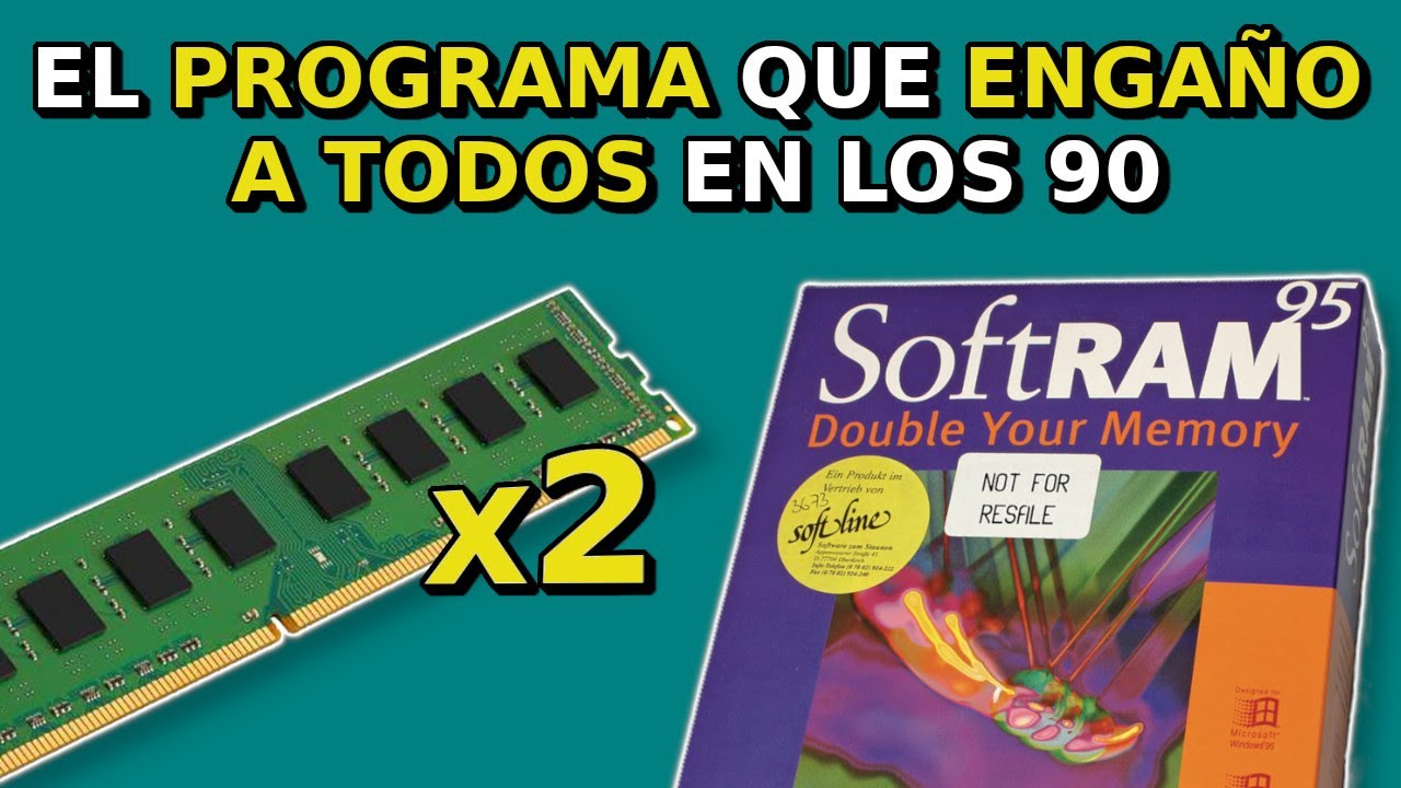 El Software que prometía “DUPLICAR la RAM” | SOFTRAM - YouTube