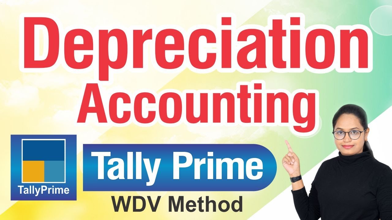 Depreciation related entries | Depreciation on fixed assets| WDV method ...