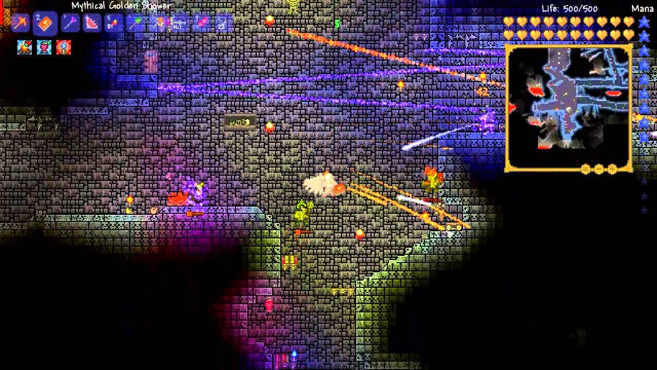 Let's Play Terraria [S6 Part 50] - Ghost Wings and Magnet Sphere - YouTube