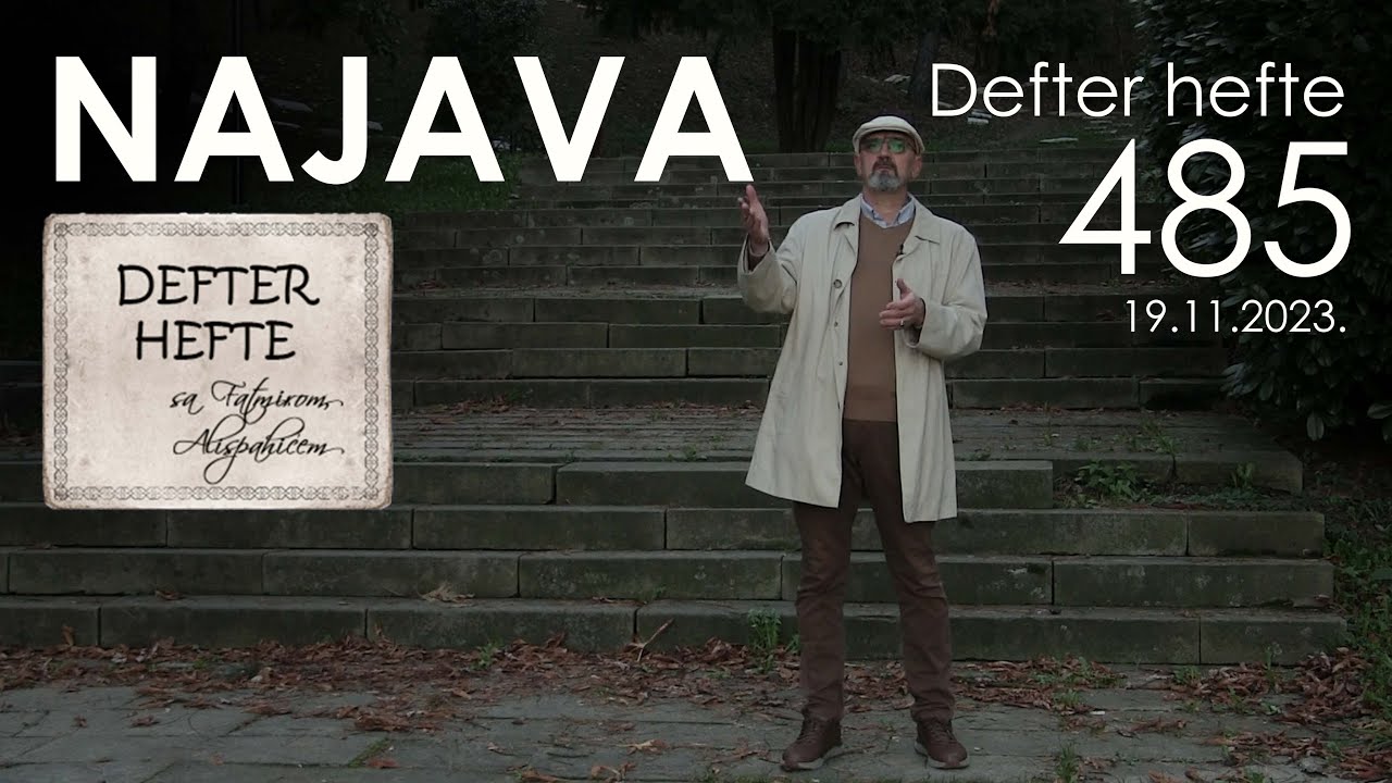 NAJAVA Defter hefte 485, 19.11.2023. - YouTube