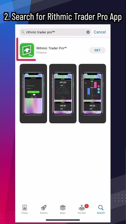 How to download Rithmic Trader Pro (iOS Apple) | OneUp Trader - YouTube