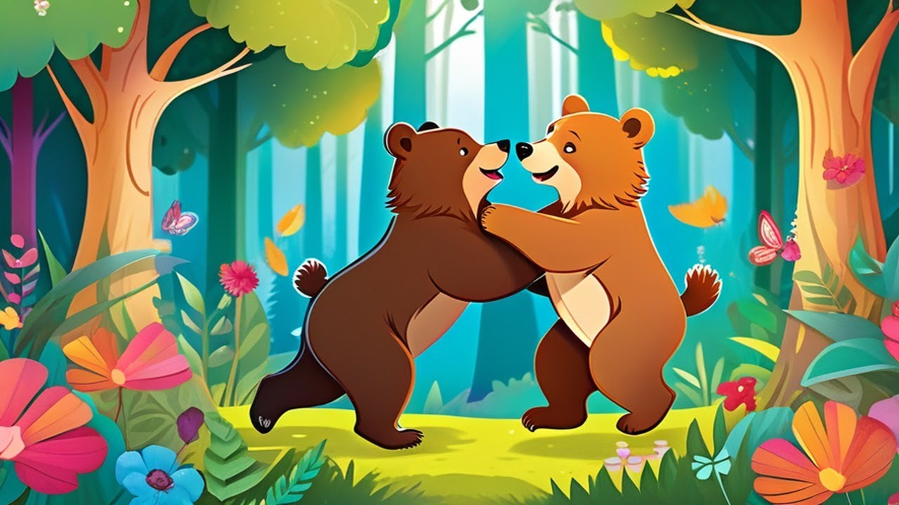 "The Bear Cubs' Tale: A Kids Animated Moral Story" - YouTube