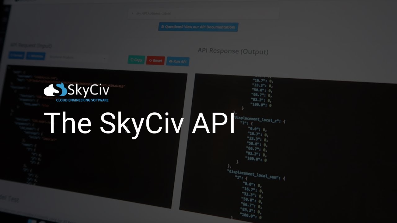 The SkyCiv Structural API | Structural Analysis and Design API - YouTube