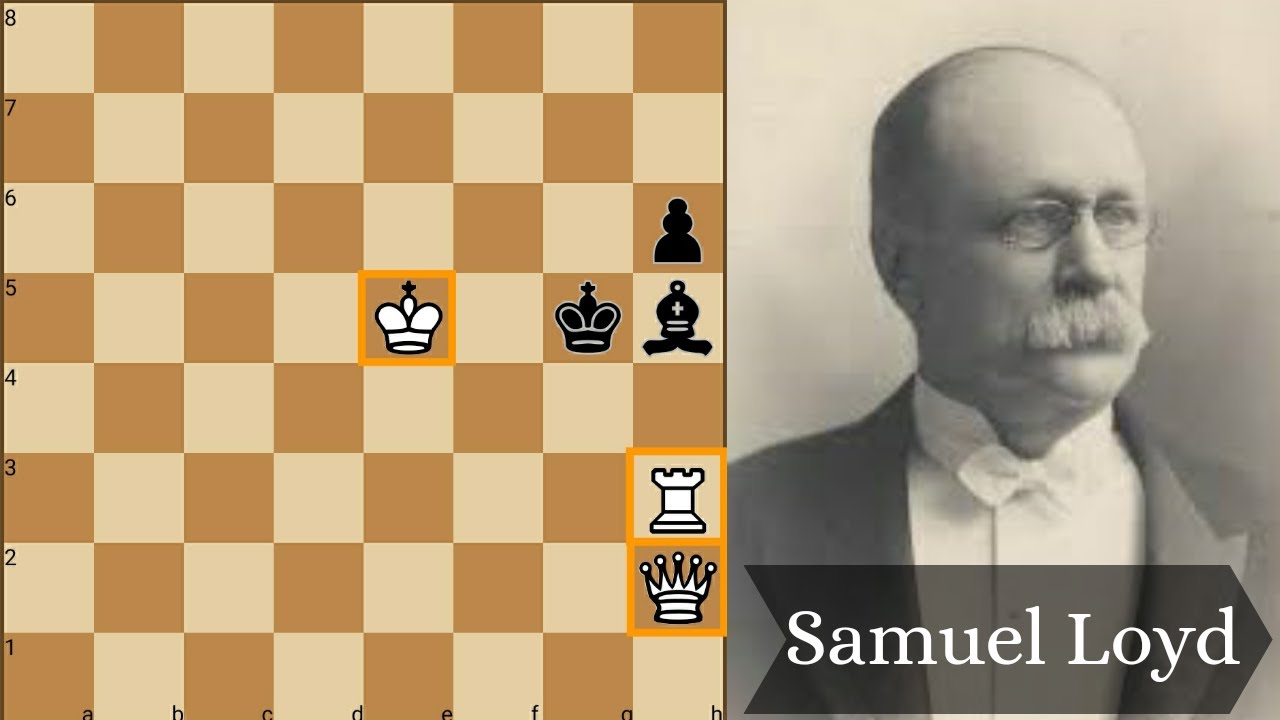 A Simple Chess Problem by the Puzzle King | Samuel Loyd | White mates ...