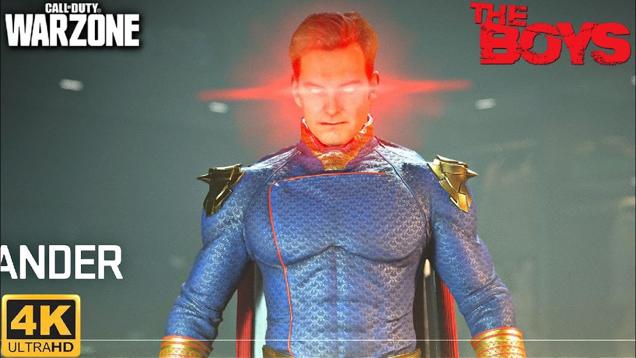 Homelander Gameplay - COD Warzone (4K 60FPS) - YouTube