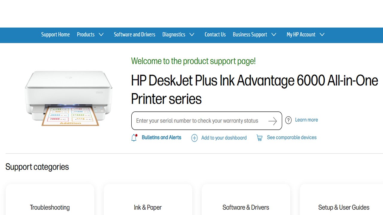 How to Download & Install HP DeskJet 6000 Printer Drivers (Step-by-Step ...