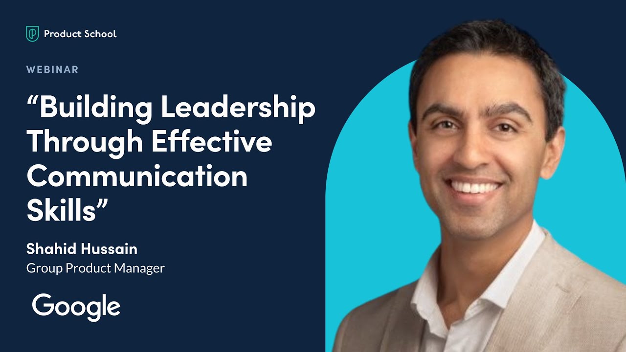 Building Leadership Through Communication | Google Group PM - YouTube