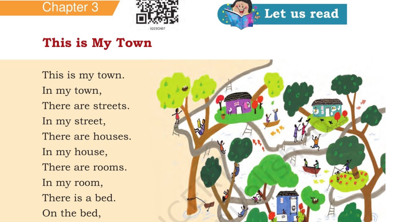 This is my town poem Unit-3 explanation and question/answer Class-2 Mridang #ncert #learnandread ...