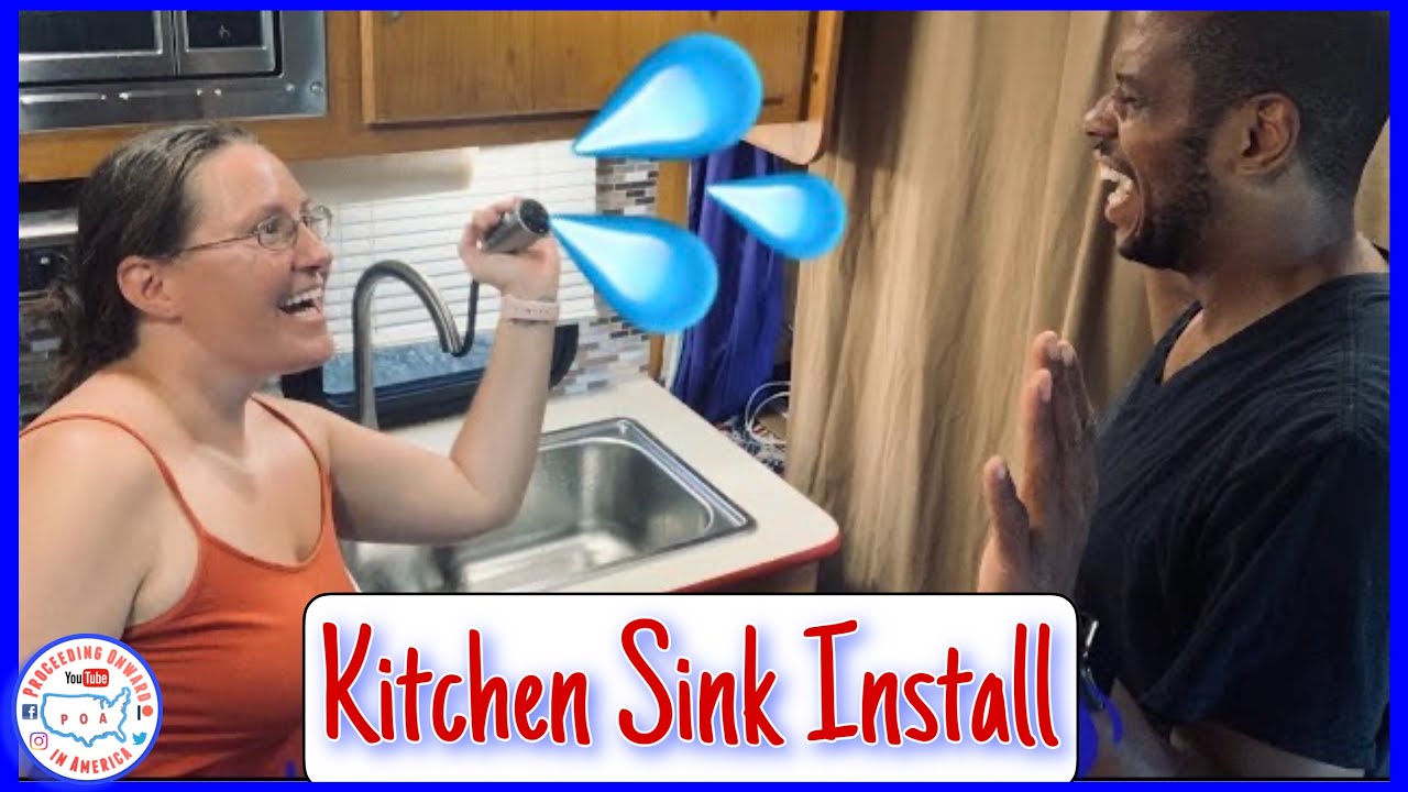 How to: RV Kitchen Sink Replacement ~ RV Nomads ~ Full Time RV living ...