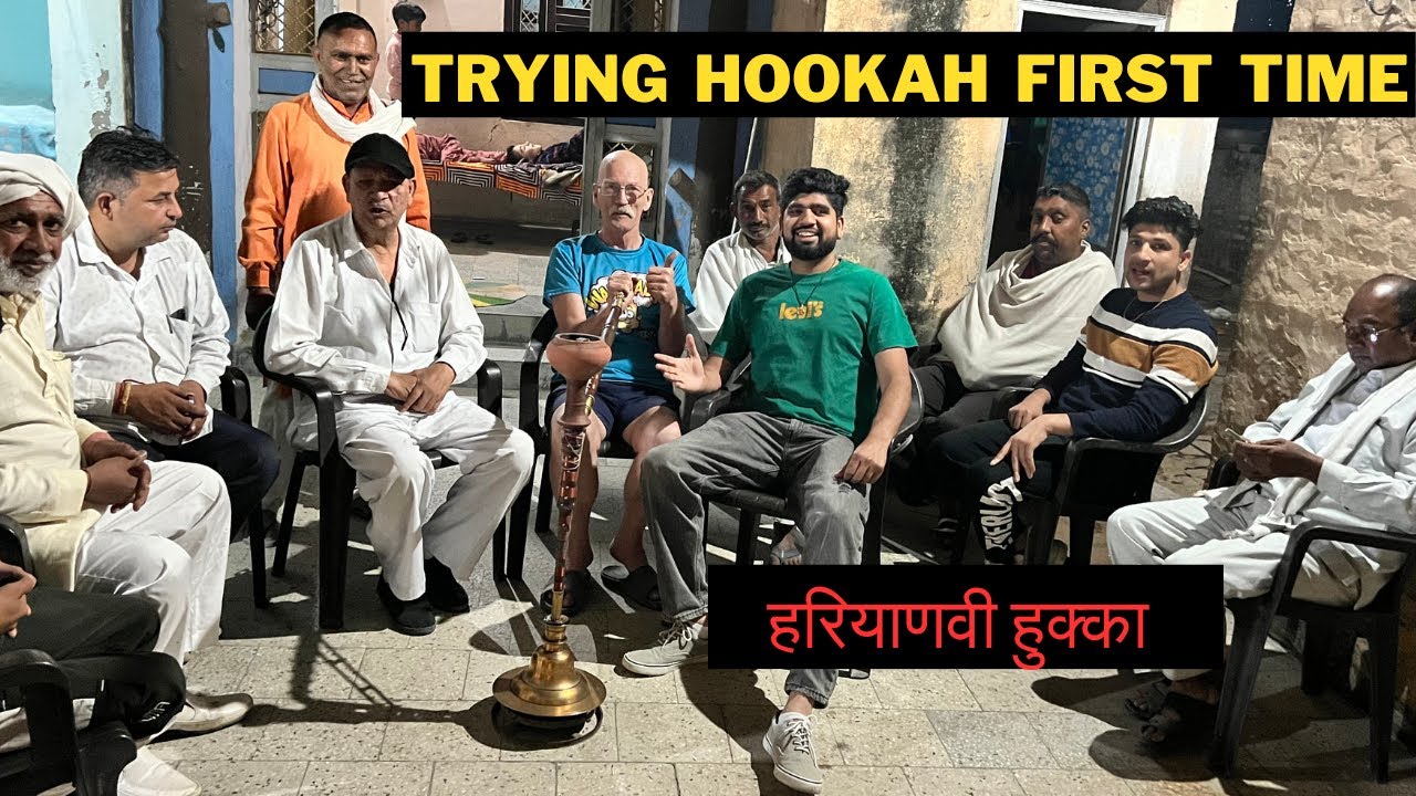 AUSTRALIAN FATHER-IN-LAW TRYING HOOKAH FIRST TIME | BAITHAK MEIN CHLA ...