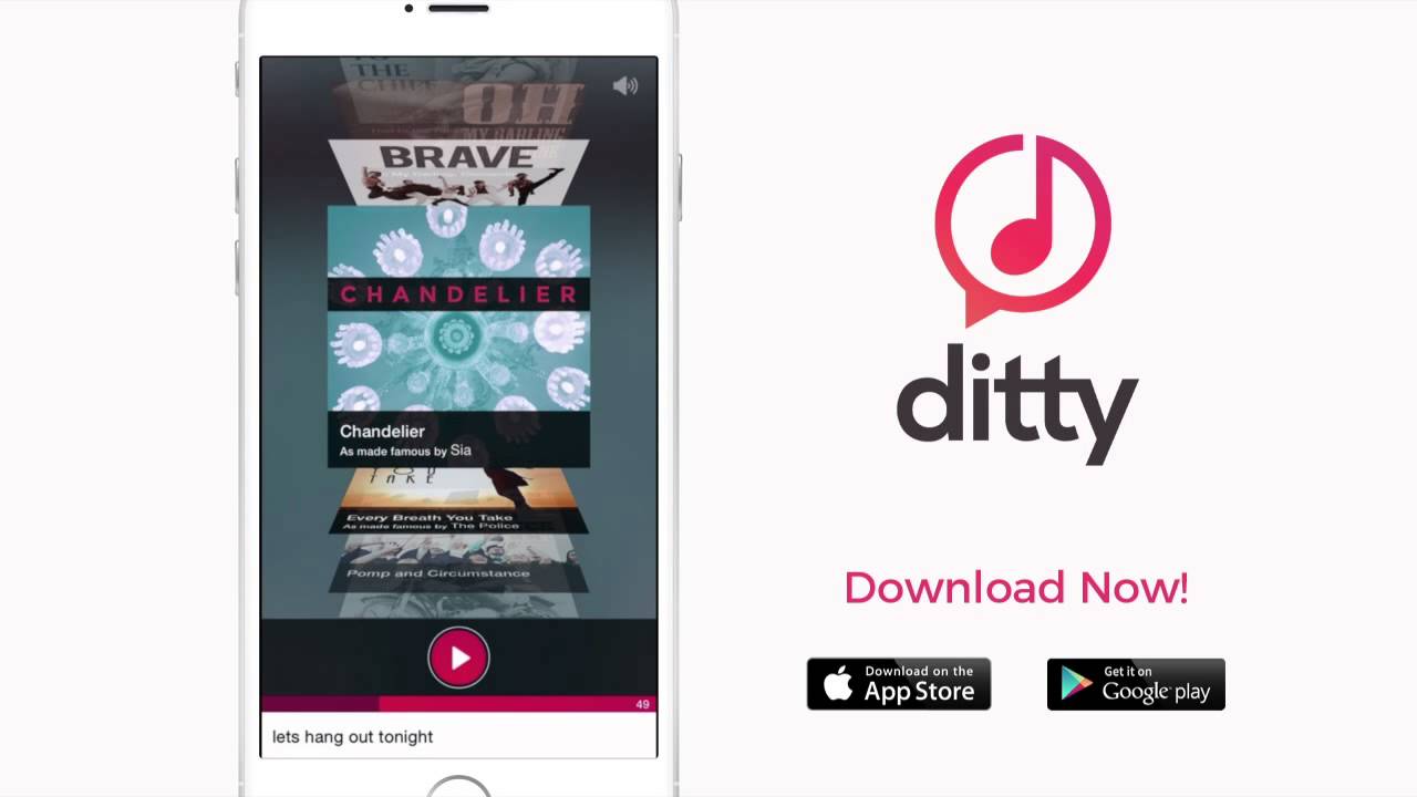Ditty - Every Message is Now Musical! - YouTube