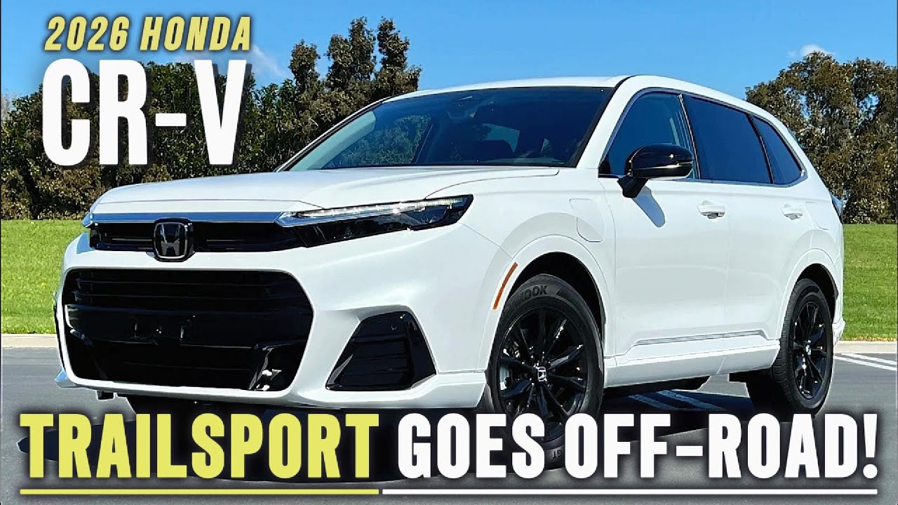 2026 Honda CR-V TrailSport?! Rugged Redesign Revealed! - YouTube
