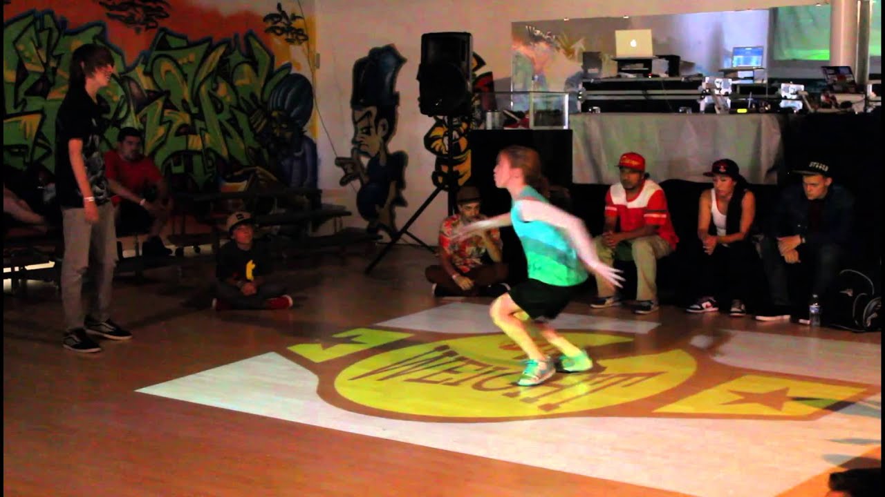 Cypher battle Break dancing b girl Annamated Anna Harr - YouTube