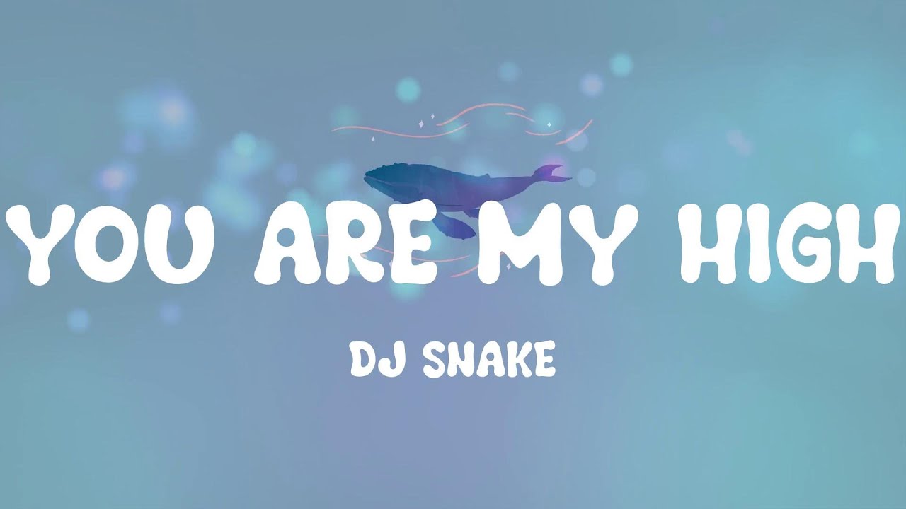DJ Snake - You Are My High (Lyrics) - YouTube