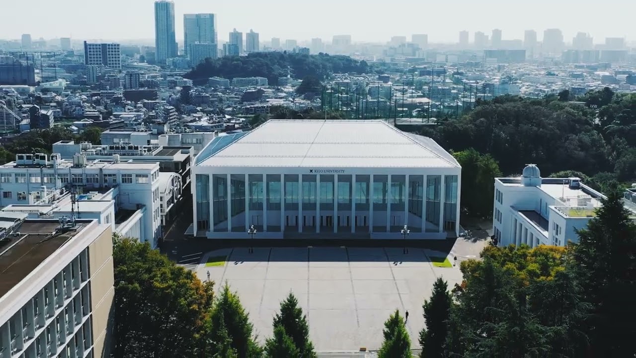 KEIO UNIVERSITY ‐HIYOSHI CAMPUS‐ / 空から慶應さんぽ ‐日吉キャンパス‐ - YouTube