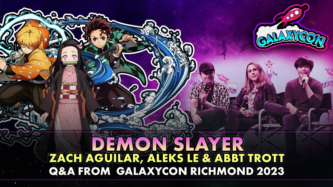 Demon Slayer Q&A - GalaxyCon Richmond 2023 - YouTube
