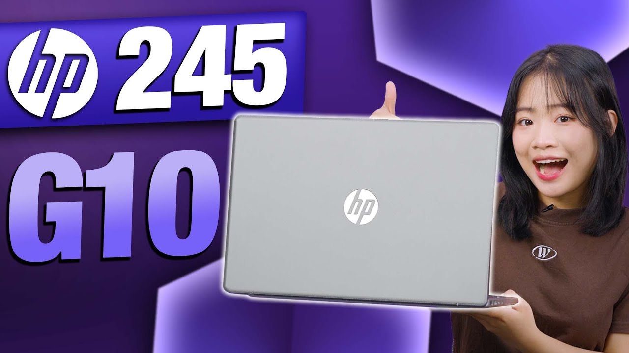 HP 245 G10 - Laptop văn phòng GIÁ RẺ chất lượng XỊN ! - YouTube