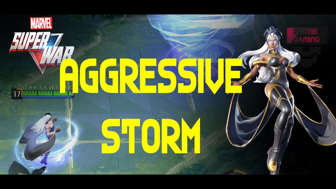 Storm Aggressive Gameplay : Marvel Super War : - YouTube