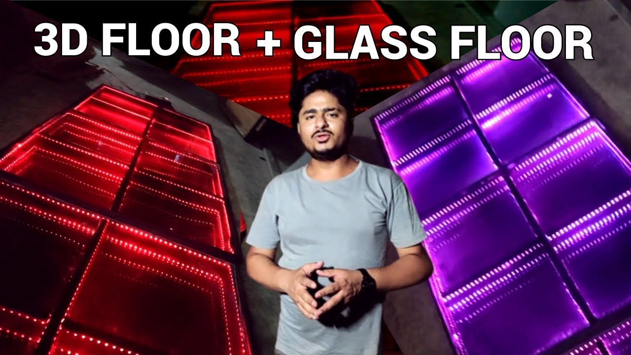 DJ FLOOR WITH 3D ORIGNAL GLASS ||NEW DANCING FLOOR||CHEAPEST DJ FLOOR ...